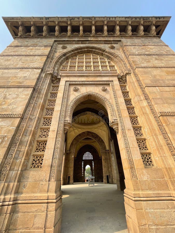 Gateway of India stock image. Image of skyscrapers, capital - 21096849