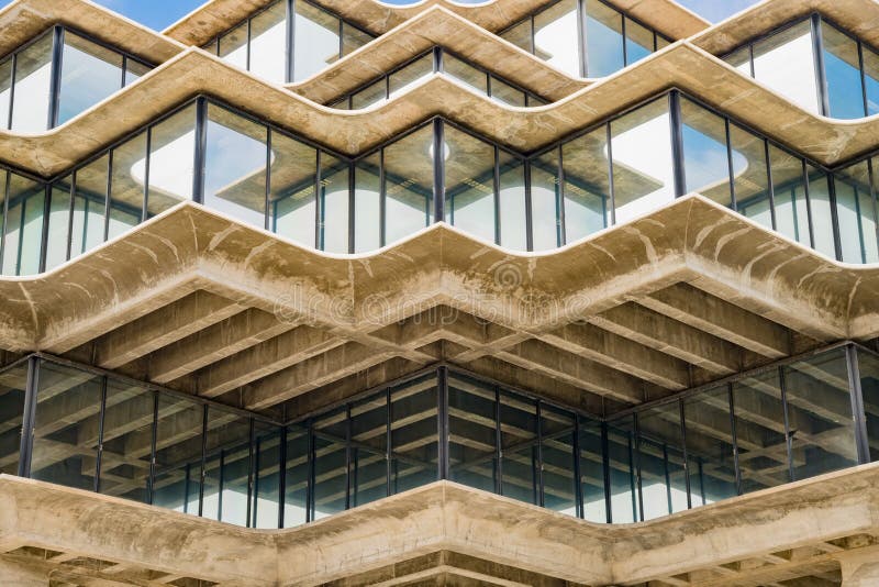 The Famous Geisel Library of Universtiy of California San Diego ...
