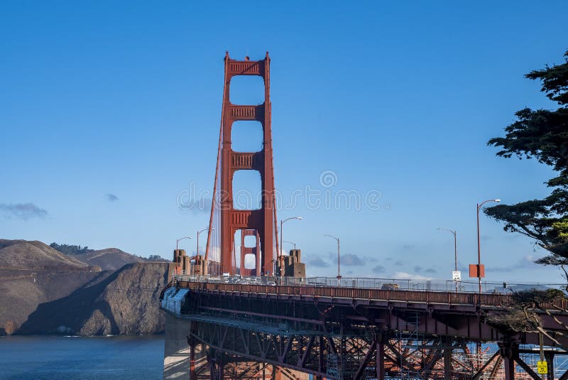 Famous Golden Gate Bridge in San Francisco, USA. Editorial Photography ... Famous Golden Gate Bridge in San Francisco, USA. Editorial Photography ...