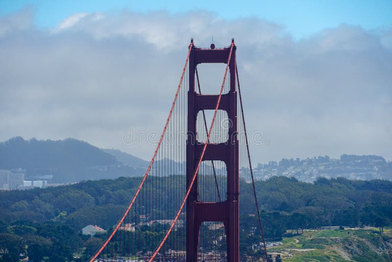 Famous Golden Gate Bridge. San Francisco. USA Editorial Photo - Image ... Famous Golden Gate Bridge. San Francisco. USA Editorial Photo - Image ...