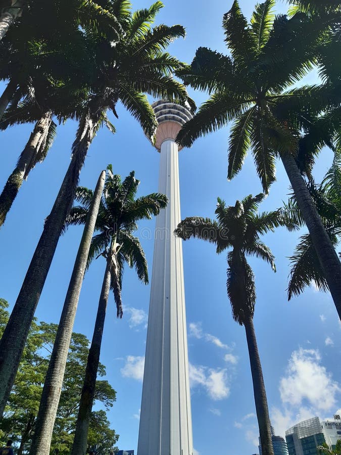 The Famous Icon of KL Tower Stock Image - Image of nature, plant: 274968637