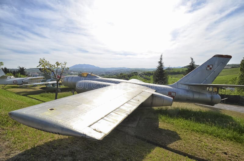 The Ilyushin Il-28 Jet Bomber Stock Image - Image of boneyard, plane ...
