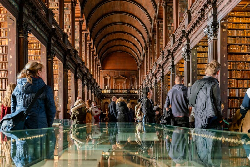The Famous Interior View of the Book of Kells of Trinity College ...