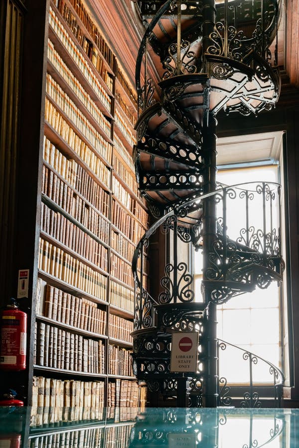 The Famous Interior View of the Book of Kells of Trinity College Stock ...