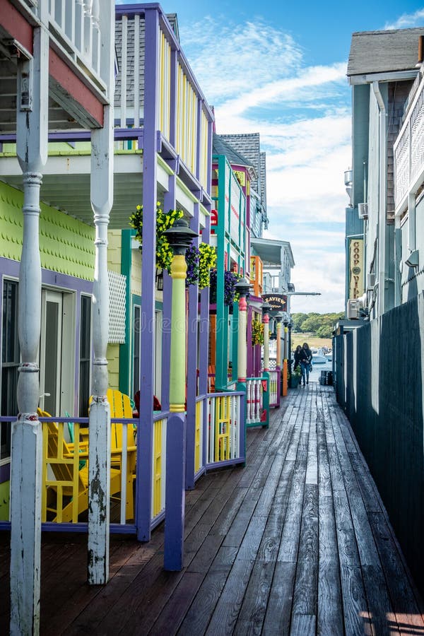 Famous Island of Cape Cod Marthas Vinyard in Massachusetts Stock Photo ...