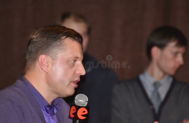 Famous Journalist Leonid Parfenov Editorial Stock Photo - Image of ...