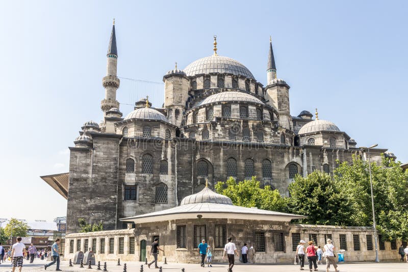 The Famous Laleli Mosque in Istanbul, Editorial Photography - Image of ...
