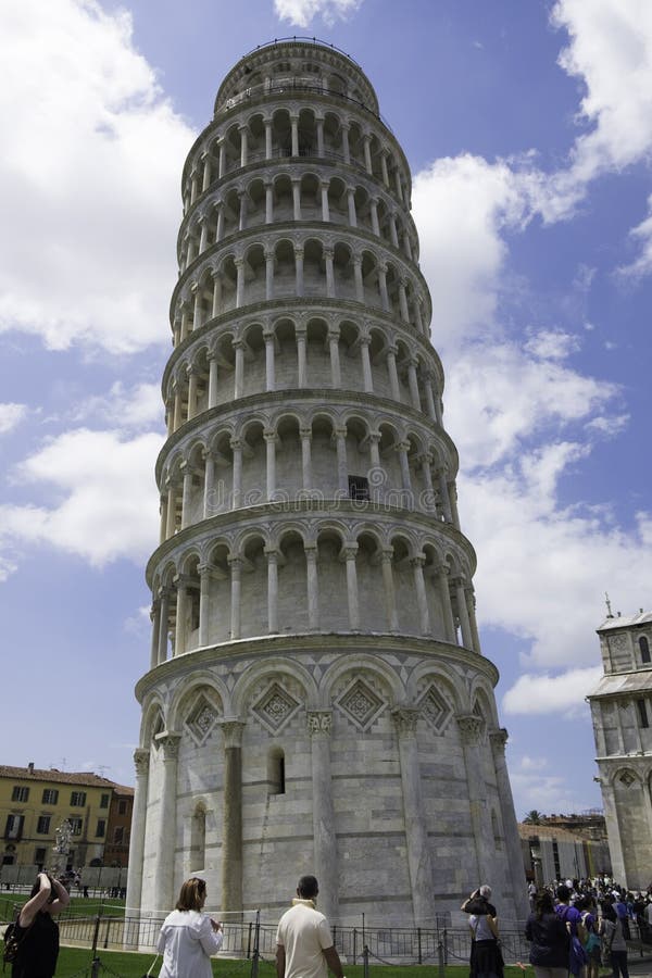 The Famous Leaning Tower of Pisa in Italy Editorial Image - Image of ...