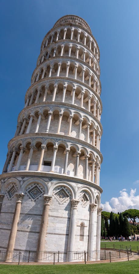 The Famous Leaning Tower of Pisa Editorial Stock Photo - Image of ...