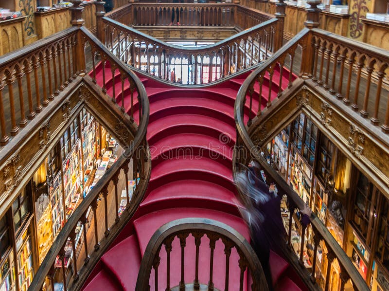 Famous Lello Library in Porto Editorial Image - Image of ...