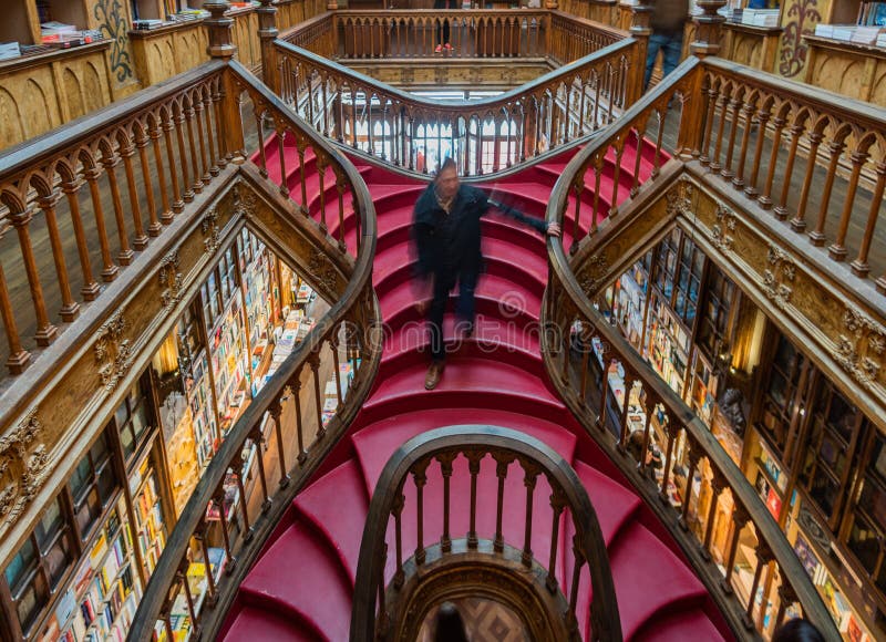 Famous Lello Library in Porto Editorial Photography - Image of oporto ...