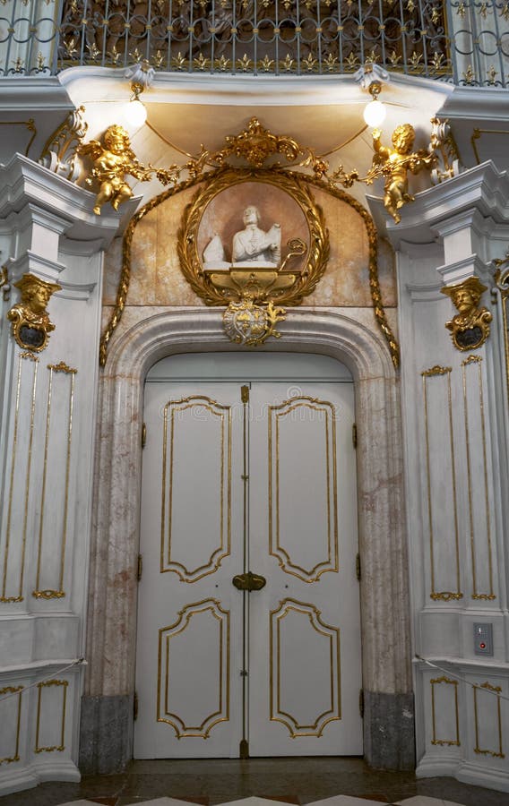 The Famous Library of Admont Abbey Editorial Photography - Image of ...