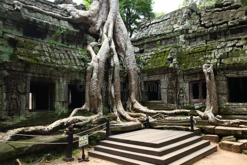 Famous Location at Angkor Wat Temple Stock Photo - Image of jones ...