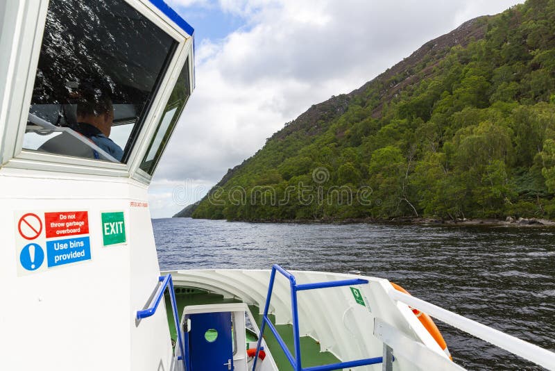 The famous Loch Ness editorial image. Image of landmark - 264341755