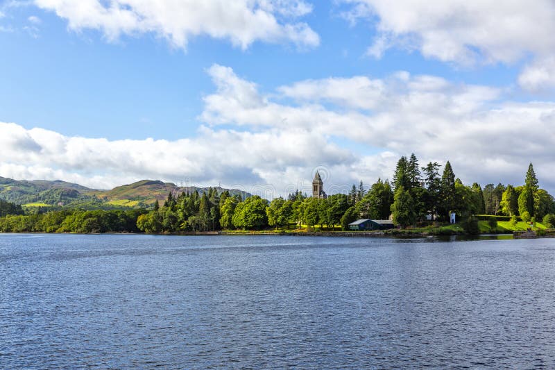 The famous Loch Ness stock photo. Image of landscape - 273167706