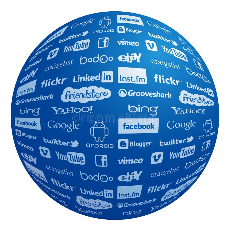 Famous Internet Logos Stock Illustrations – 147 Famous Internet Logos ...