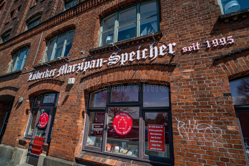 Famous Marzipan from Lubeck Germany - CITY of LUBECK, GERMANY - MAY 10 ...