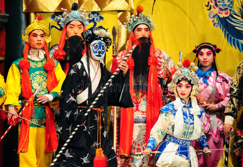Actors of the Beijing Opera Troupe Editorial Photography - Image of ...