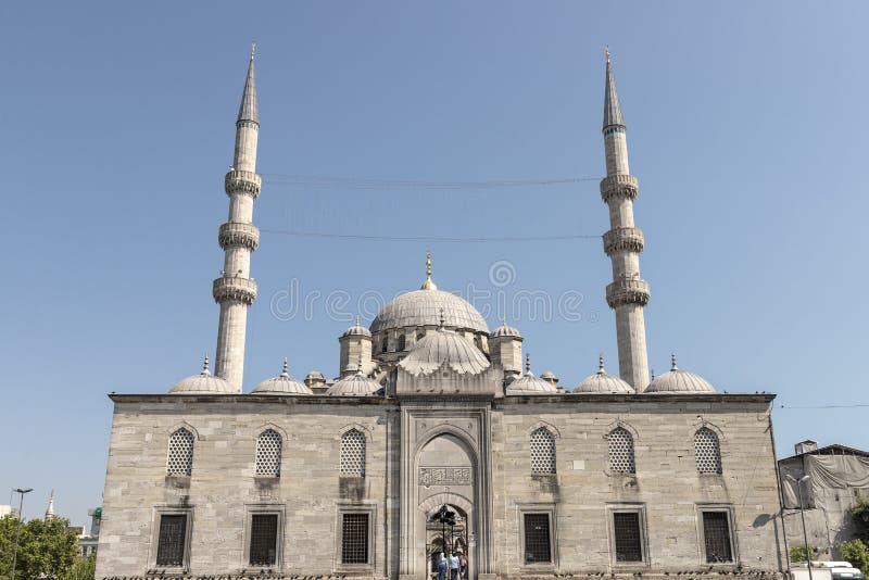 The Famous New Mosque in Istanbul, Editorial Image - Image of istanbul ...