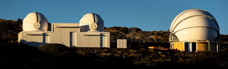 Famous Observatory Tenerife Panorama Stock Photos - Free & Royalty-Free ...
