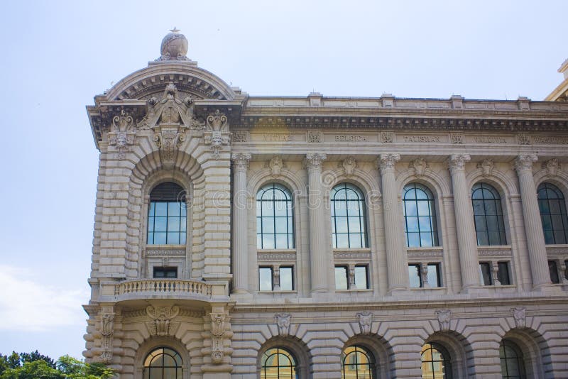 Famous Oceanographic Museum in Monaco Stock Image - Image of monaco ...