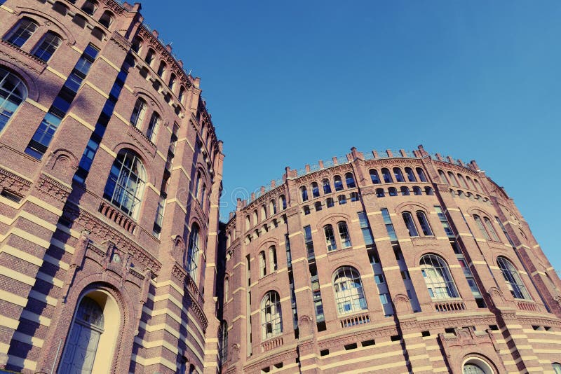 Old Became New: Gasometer City Vienna Editorial Stock Photo - Image of ...