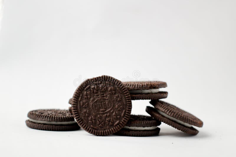 Oreo bisket editorial image. Image of leather, oreo - 181264775