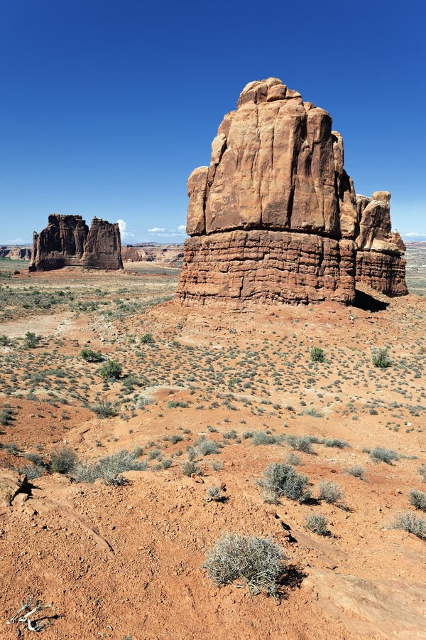 Utah rock formations. stock photo. Image of colour, north - 3469104