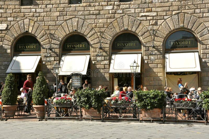 Famous Restaurant in Florence, Italy Editorial Stock Image - Image of ...