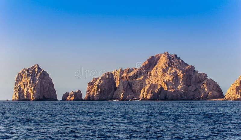 Rocks Formation in the Ocean Stock Photo - Image of sunset, coast ...