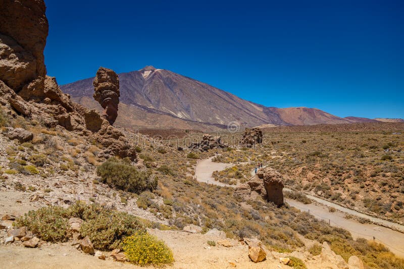 The Famous Roques De Garcia, a Striking Collection of Volcanic Rock ...