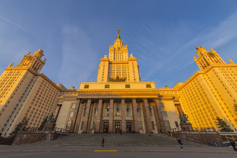 Skyscraper in Soviet Empire Style - Building of the Soviet Hotel ...