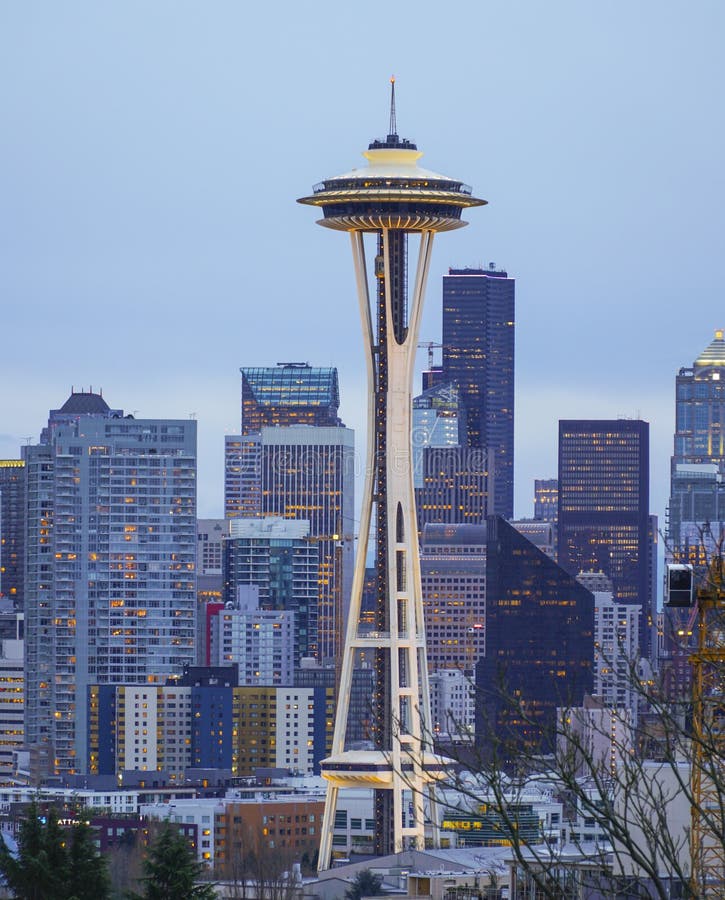 Seattle And Space Needle - Amazing View From Kerry Park - SEATTLE ...
