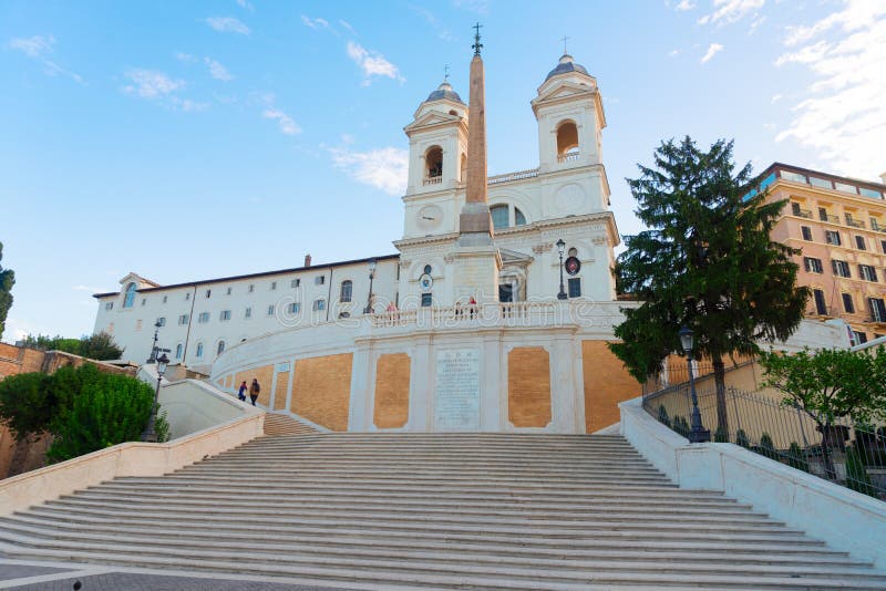 Spanish Steps, Rome, Italy editorial stock image. Image of european ...