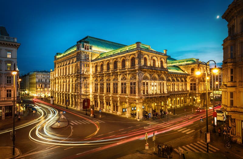 Famous State Opera in Vienna Austria. Editorial Stock Image - Image of ...