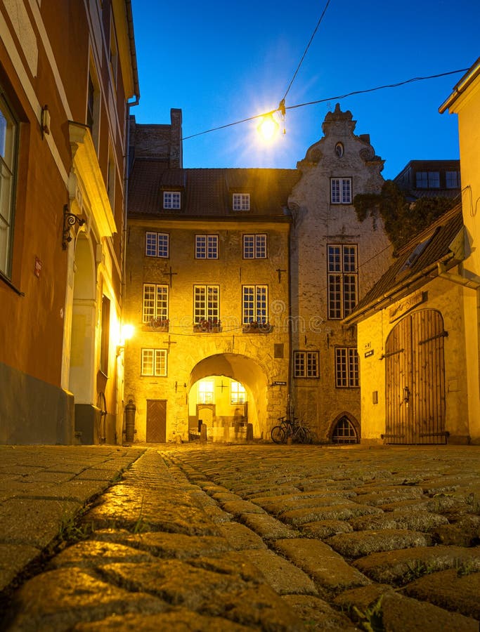 The Famous Stone Swedish Gate Stock Photo - Image of historic, europe ...
