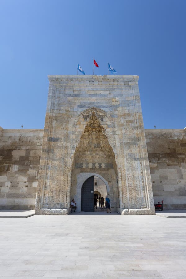 The Famous Sultanhani Caravanserai in Turkey Editorial Photo - Image of ...