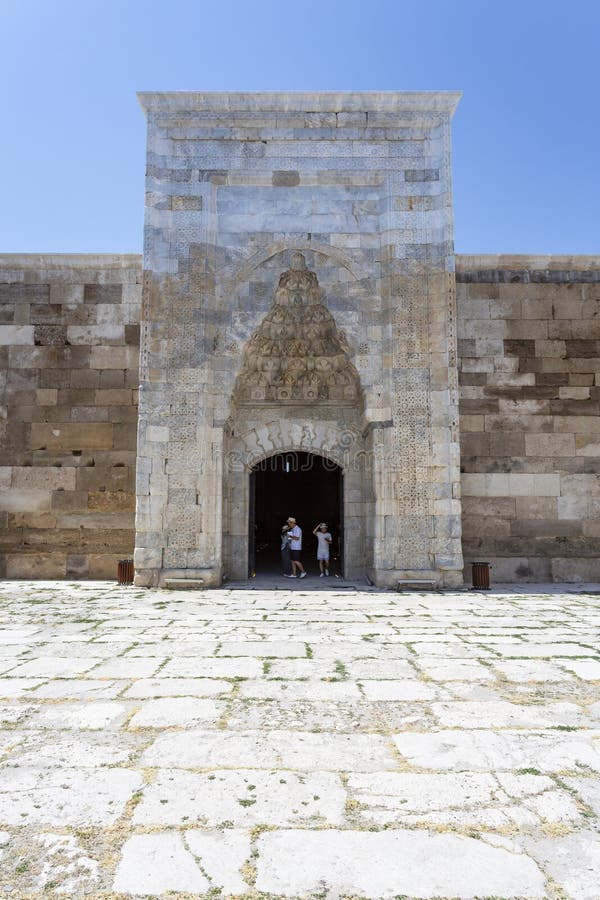 The Famous Sultanhani Caravanserai in Turkey Editorial Photo - Image of ...
