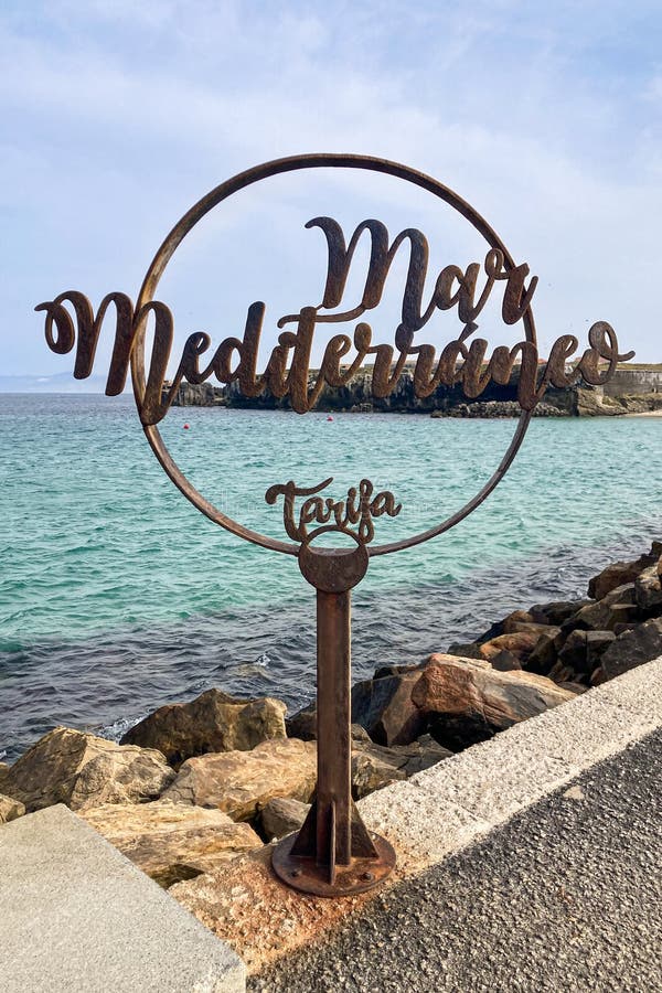 The Famous Symbol on the Pathway that Divides the Atlantic Ocean from ...