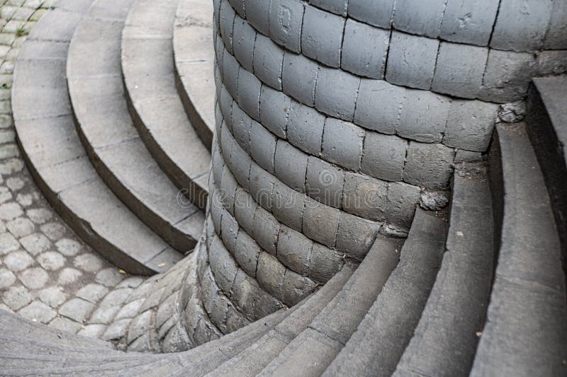 Famous Tbilisi park Mziuri stock image. Image of park - 306071211