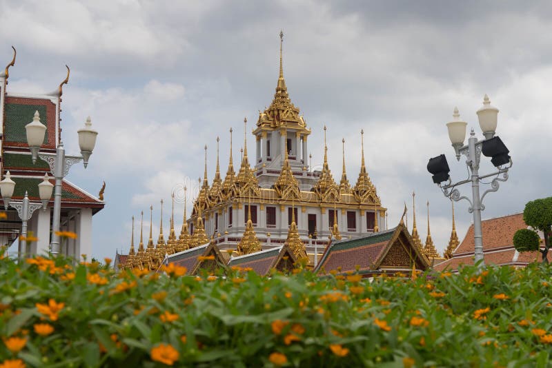 Famous Temple Loha Prasat Metallic Castle of Ratchanadda Temple in ...