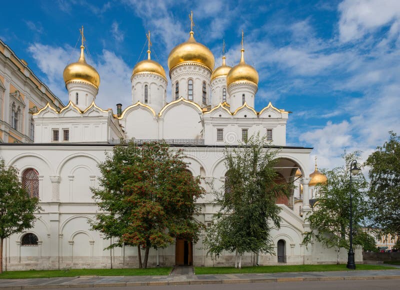Famous Temple in the Moscow Kremlin Stock Photo - Image of church ...