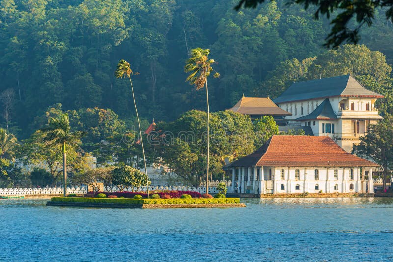 Temple of the Tooth in Kandy, Sri Lanka Stock Image - Image of lanka ...