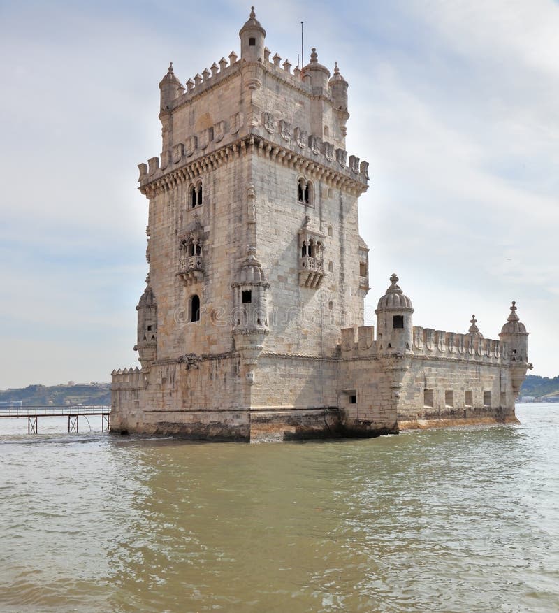 Tower of Belem (Torre De Belem), Lisbon Stock Photo - Image of ...