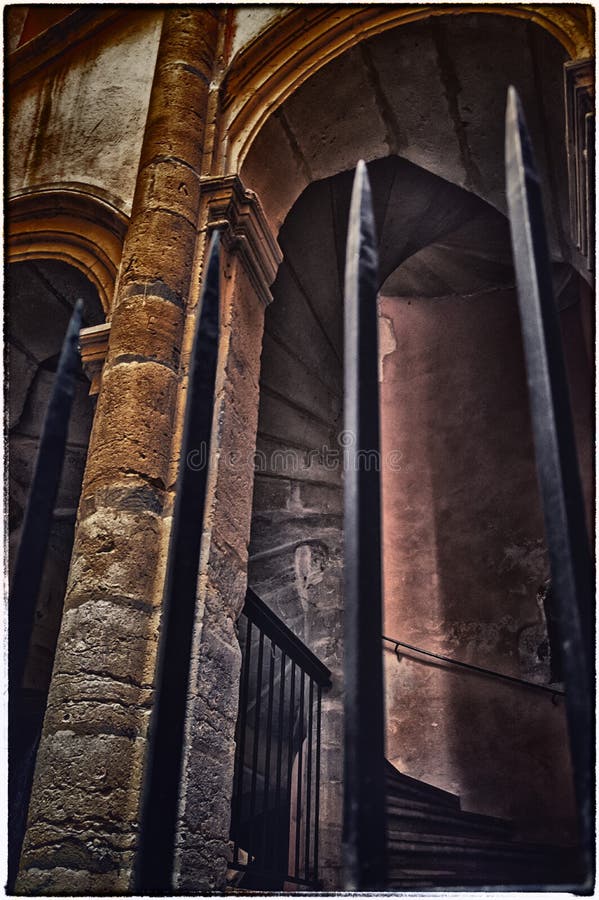 Famous Traboules in Lyon, France. Stock Image - Image of france, europe ...