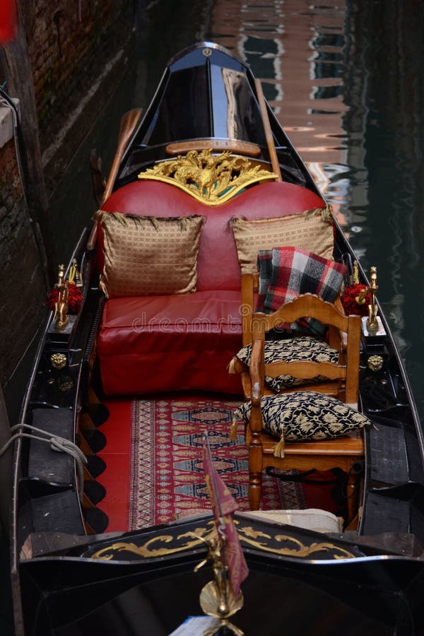 The Famous Venetian Gondola in Venice Italy Stock Image - Image of town ...