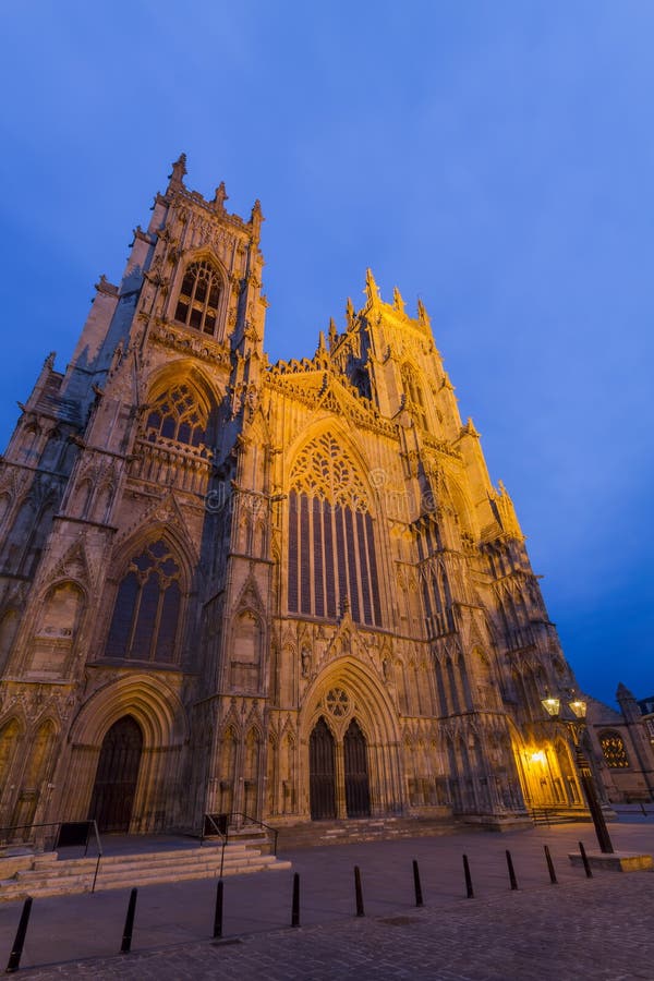 The famous York Minster stock photo. Image of rural, side - 65485184