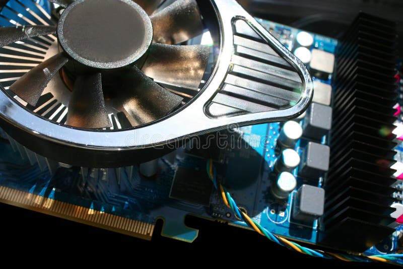 Fan stock image. Image of electronics, computer, controller - 10314517