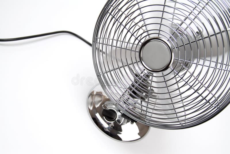 Fan stock image. Image of brunette, emotion, blow, cooler - 3170033