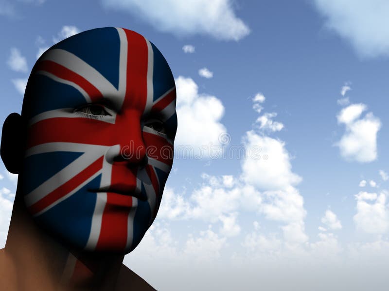 Fan stock illustration. Illustration of union, cloudy - 3170246